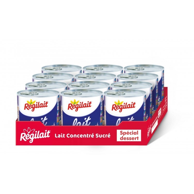 Régilait sweetened condensed whole milk for professionals